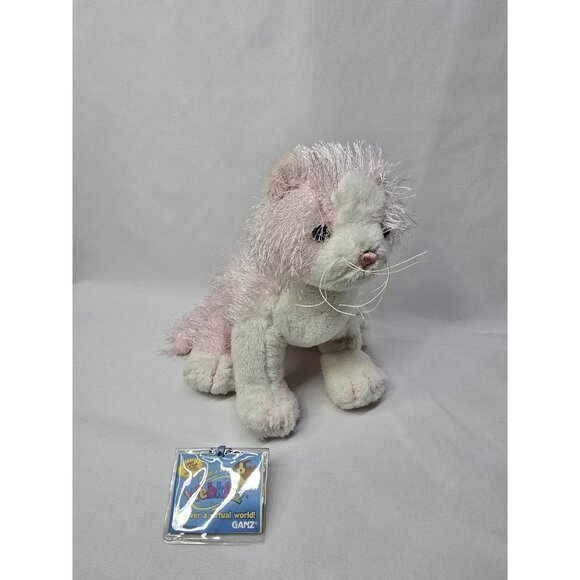 GANZ | Toys | Ganz Webkinz Pink And White Cat Hm89 First Edition No ...